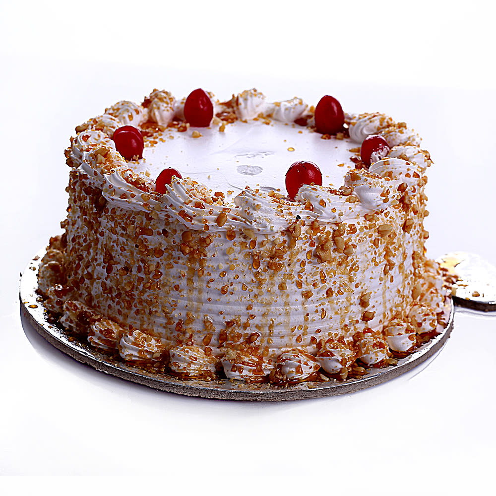 Butter Scotch Eggless Cake | Winni