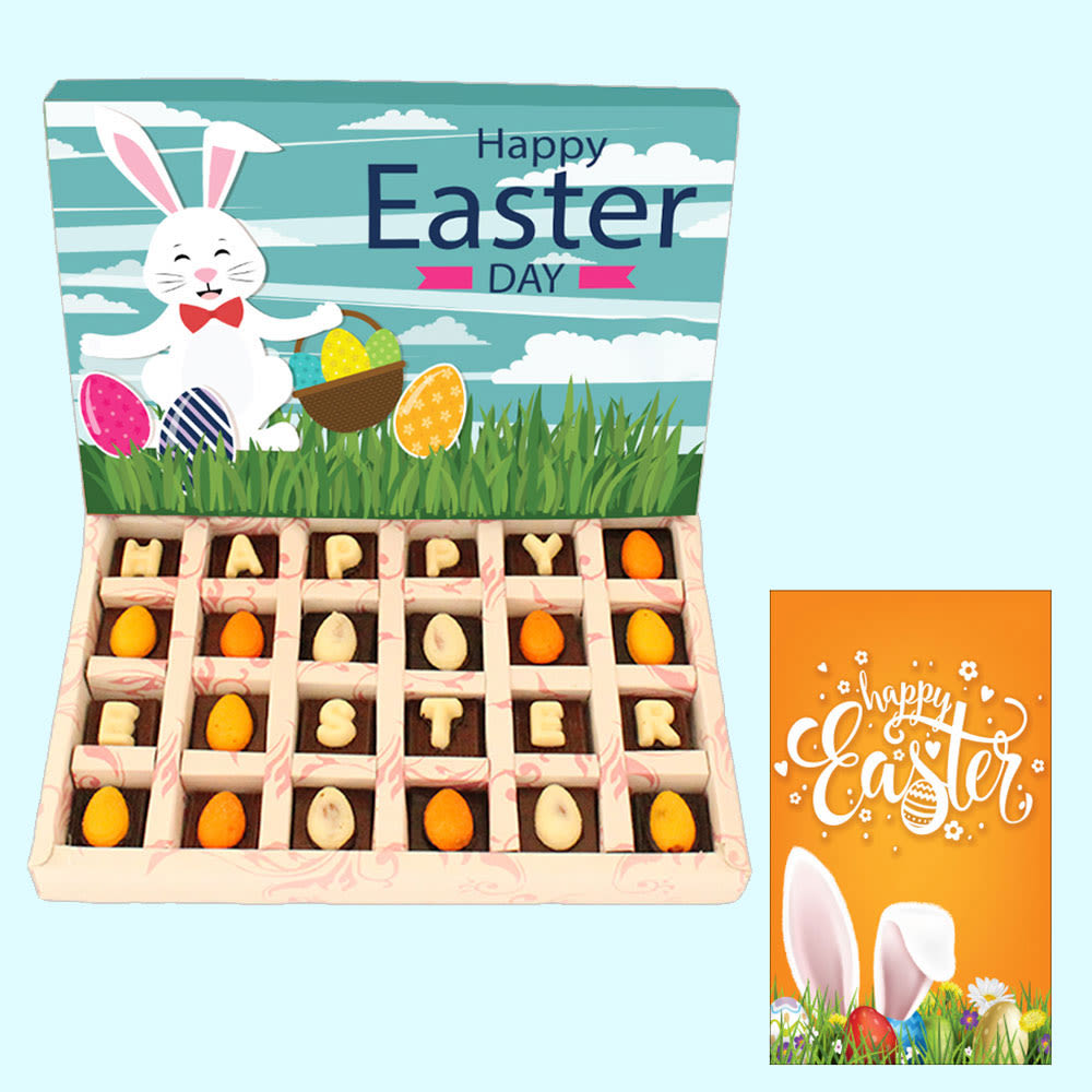 Happy Easter Chocolate Pieces | Winni