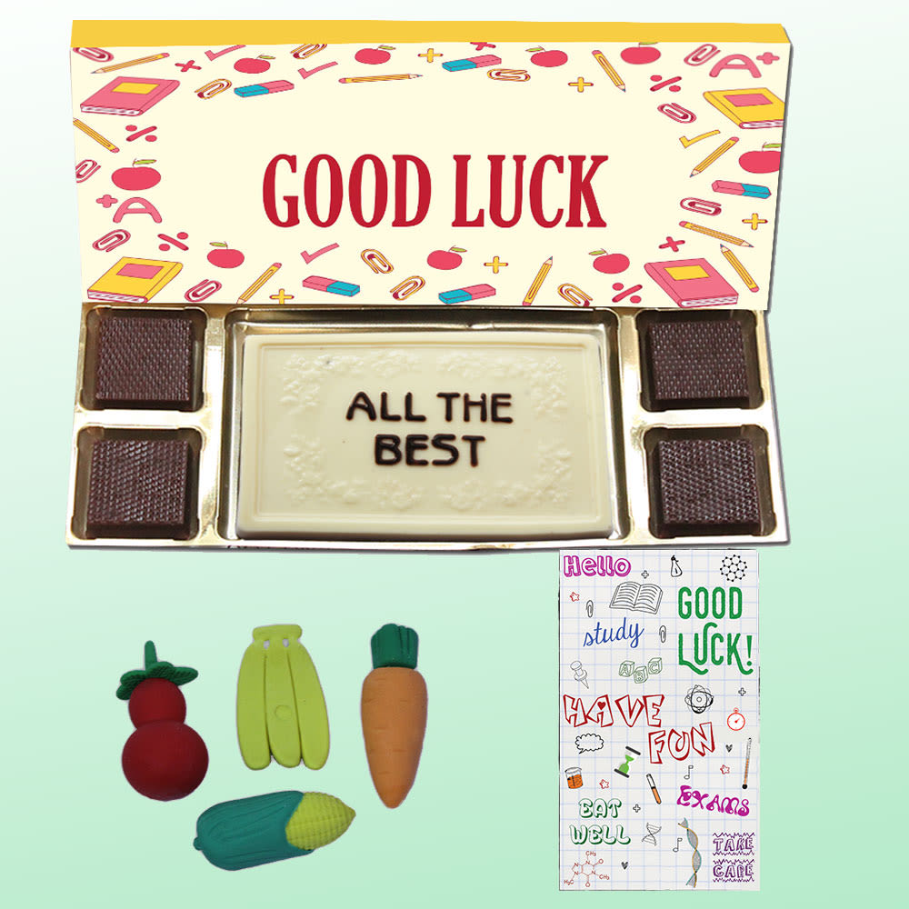 Good Luck White Chocolate Bar | Winni