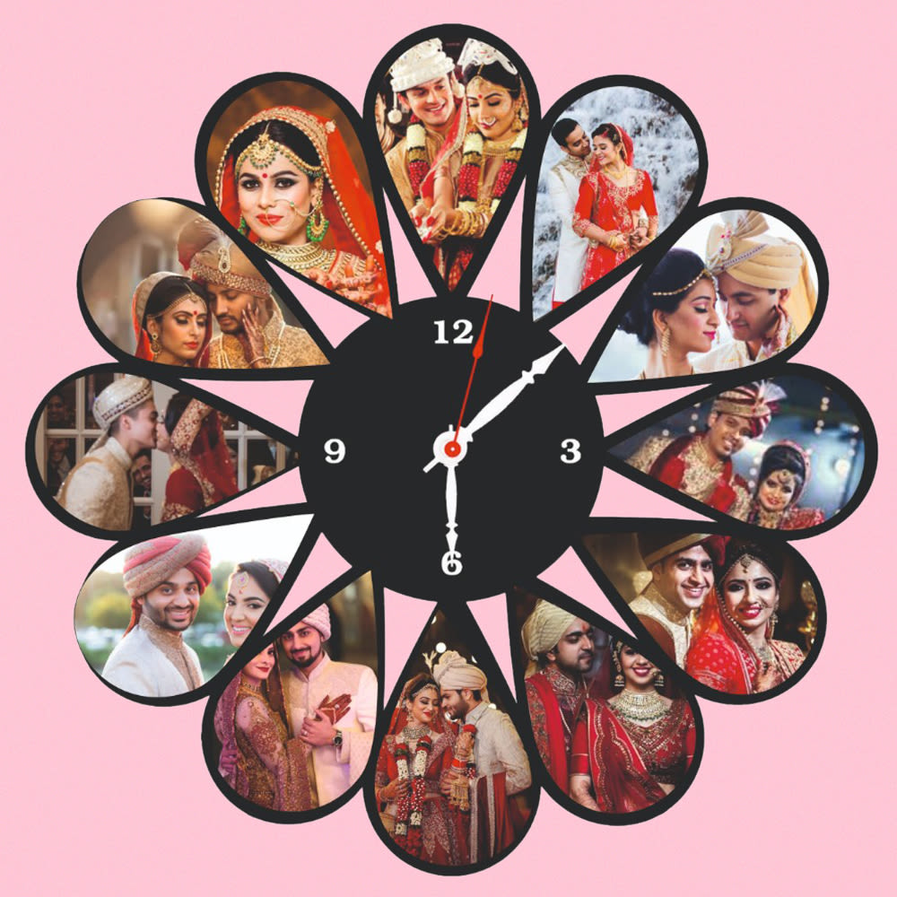 Custom Photo Clock | Winni