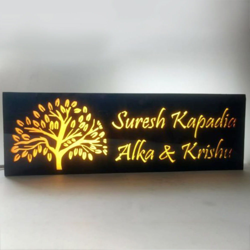 Illuminated Name Plate | Winni