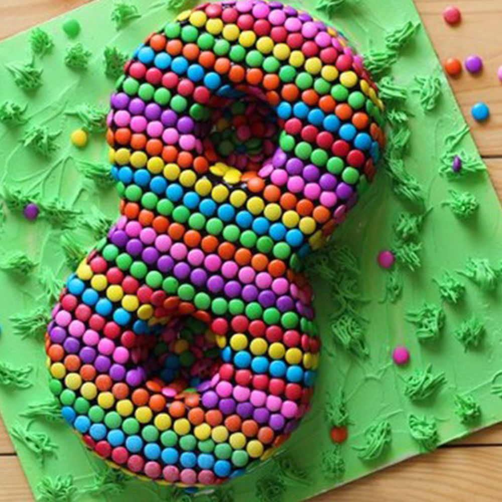 Vivid Digit Cake | Winni