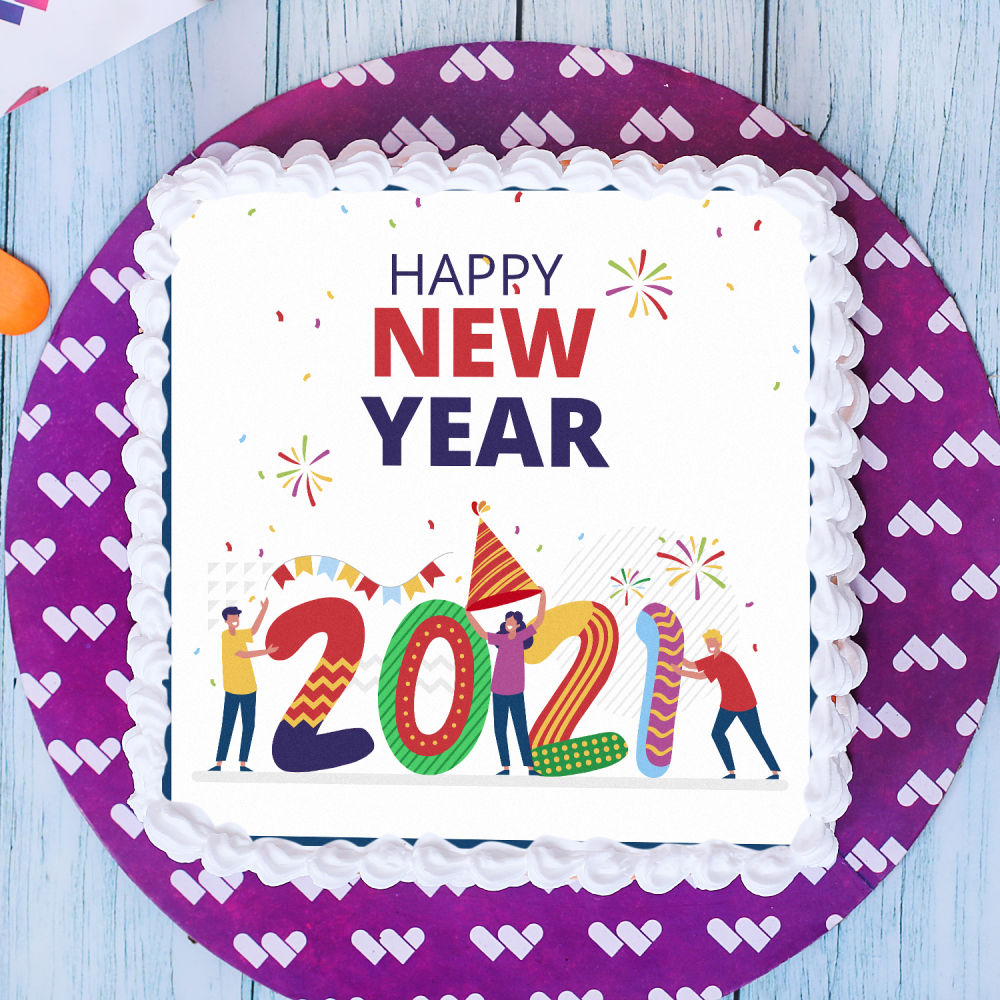 New Year Themed Cake | Winni