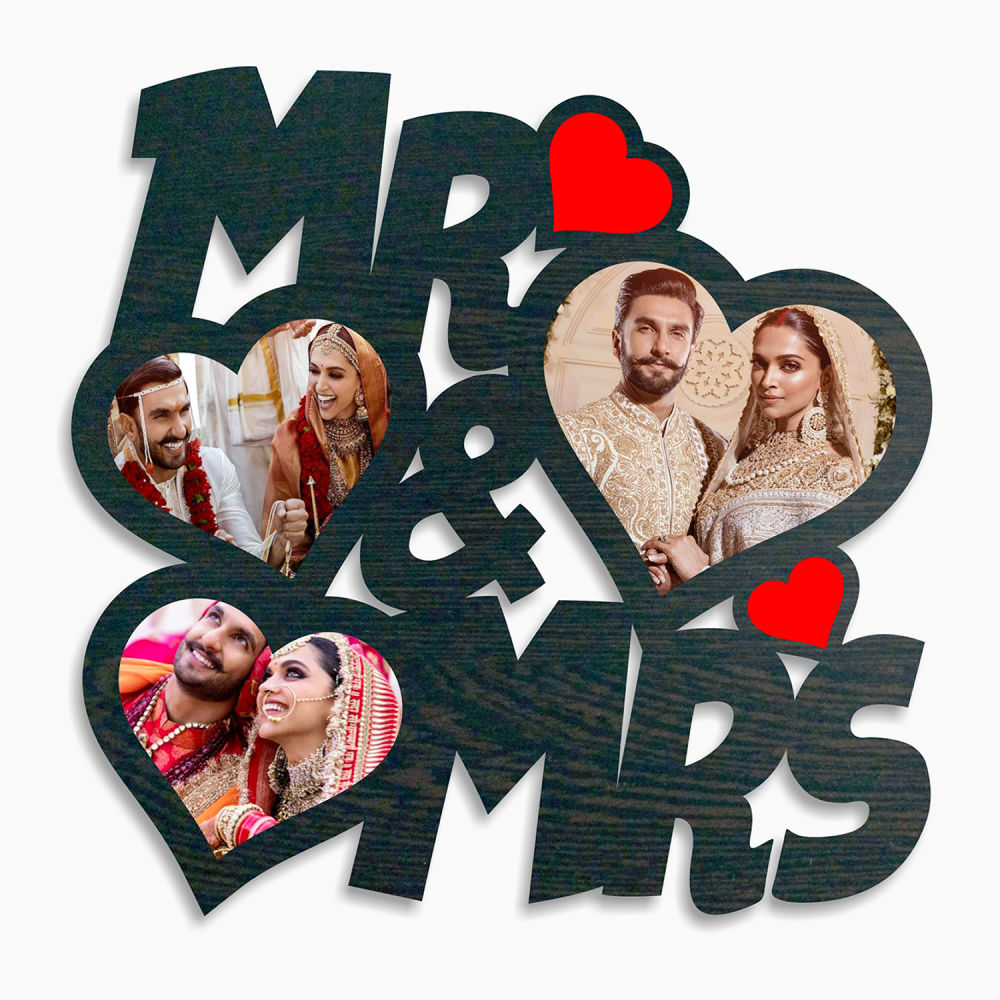 Mr and Mrs Photo Frame | Winni