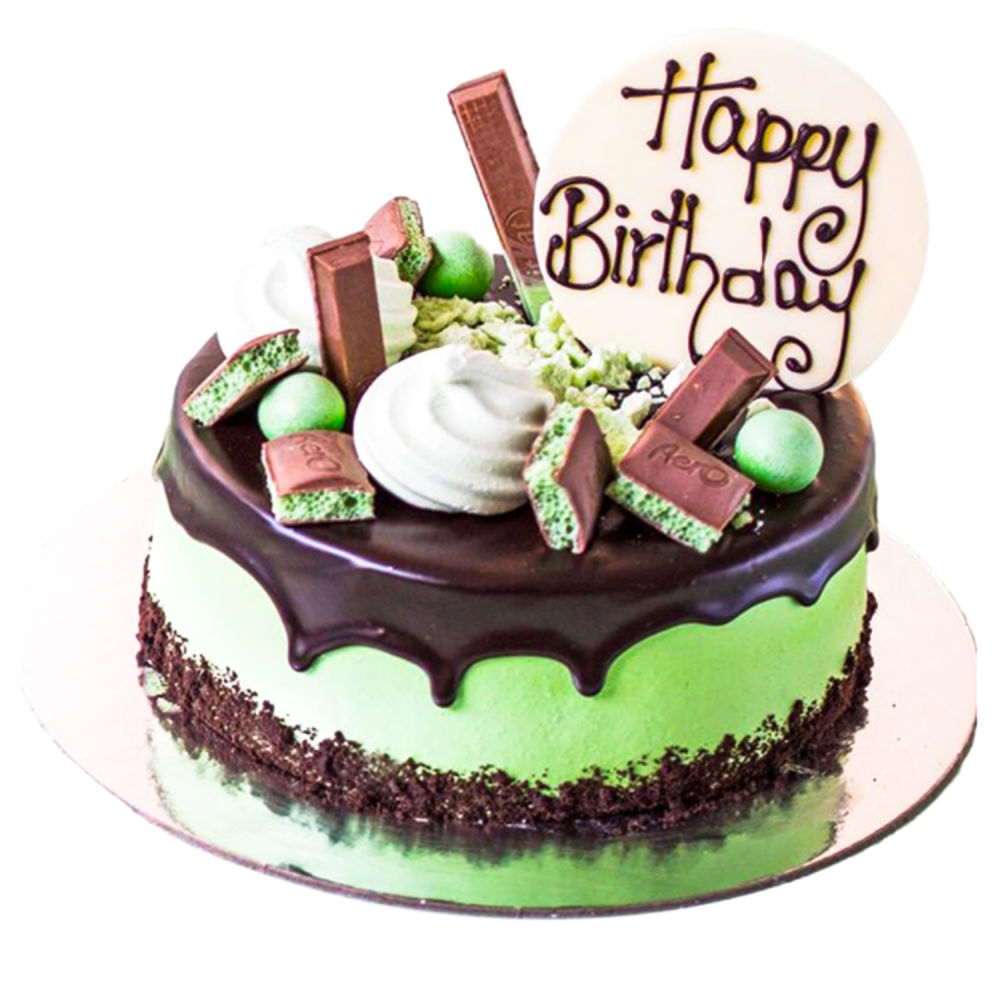 Mint Choco Layer Cake | Winni