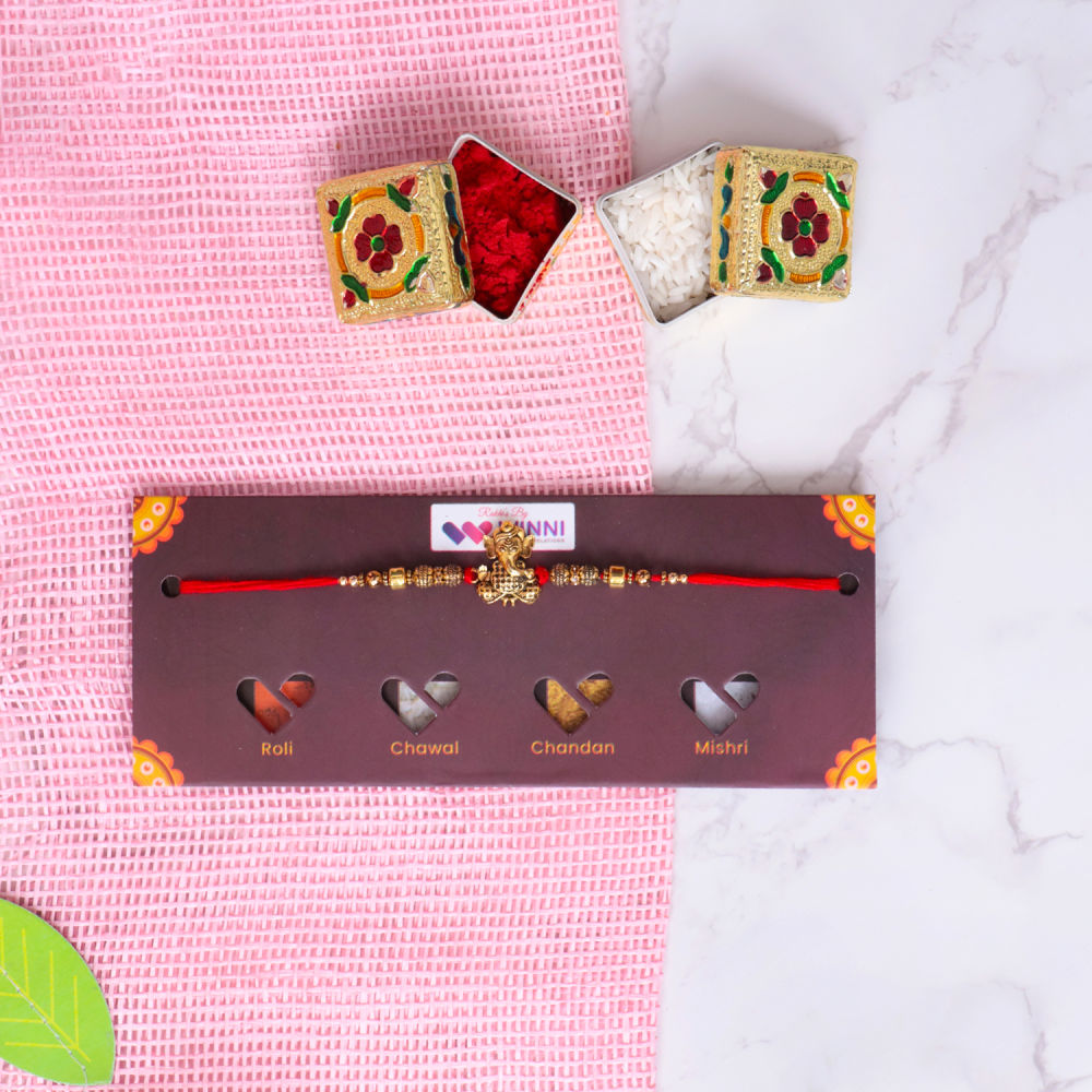 Ganpati Alluring Rakhi | Winni