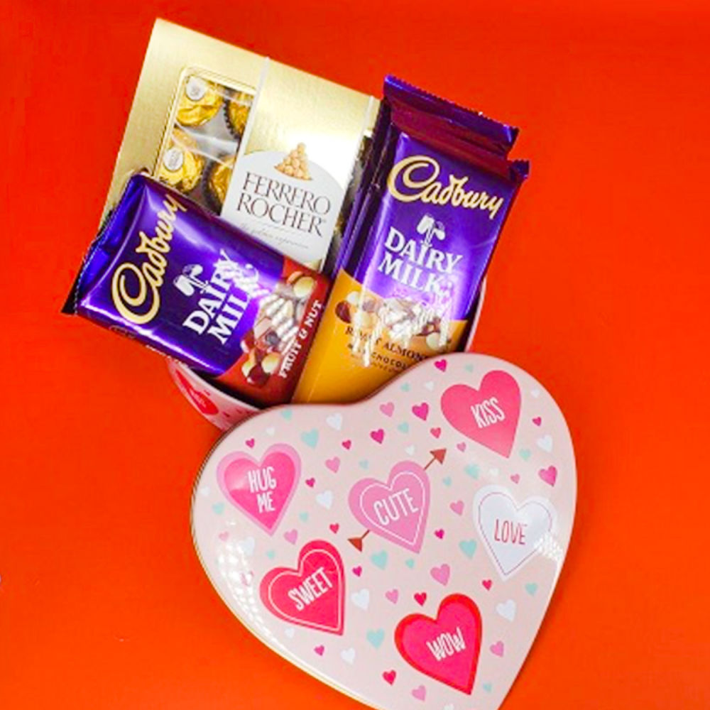 Ferrero and Dairy Milk for Valentine | Winni