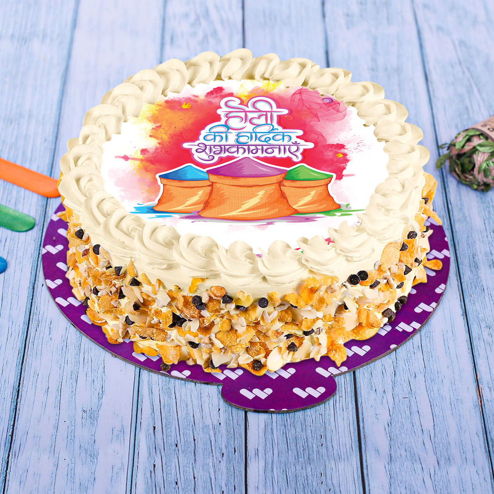 Vivid Holi Cake | Winni
