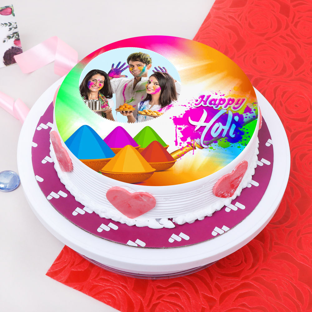 Colorful Holi Cake | Winni