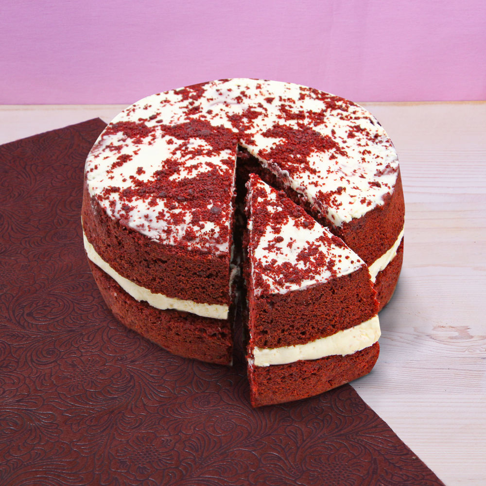 Round Red Velvet Cake | Winni