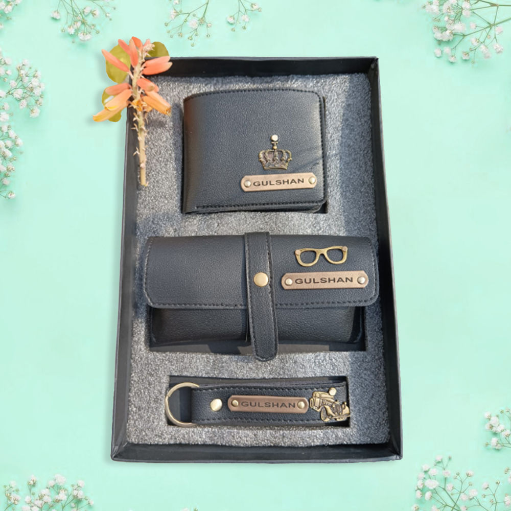 Customized Men Wallet Gift Hamper | Winni