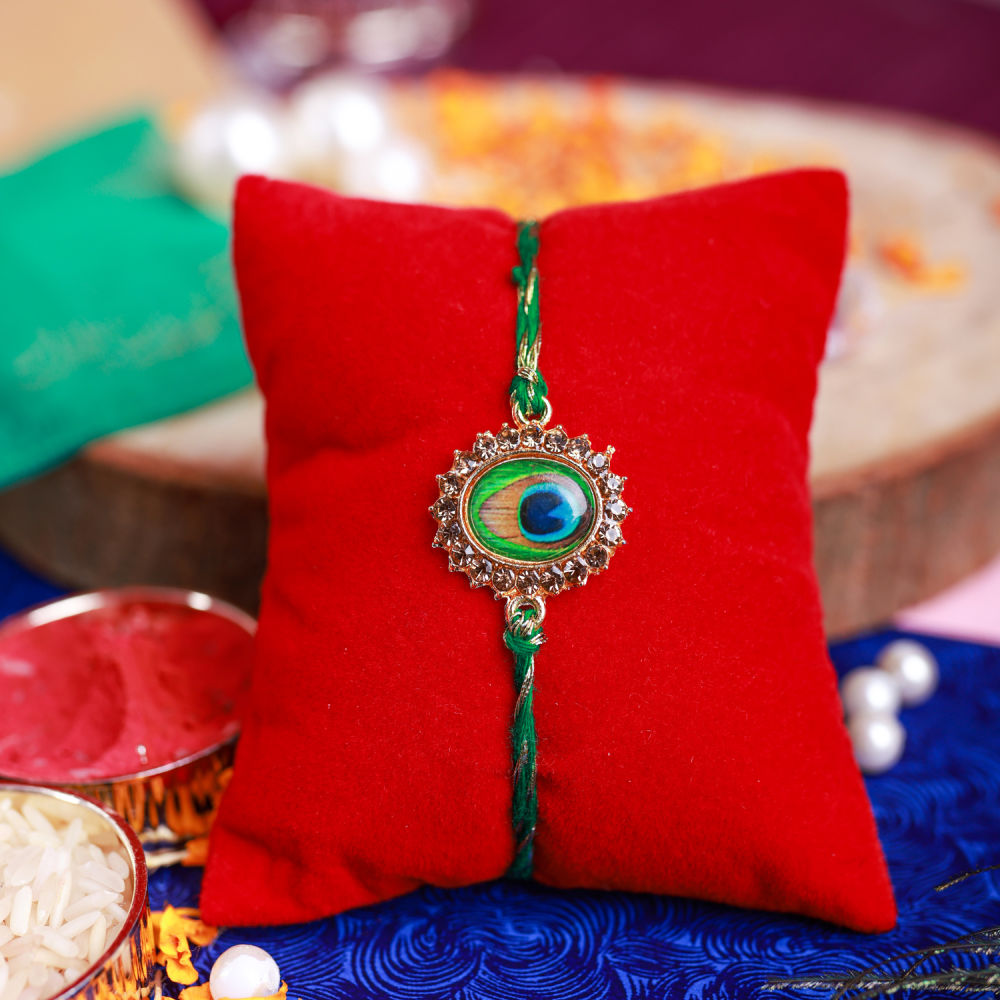 Beautiful Peacock Rakhi | Winni