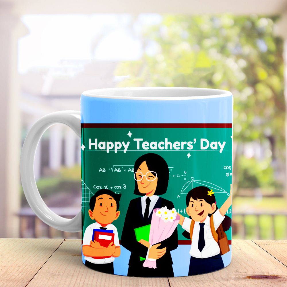 Teachers Day Ceramic Coffee Mug | Winni