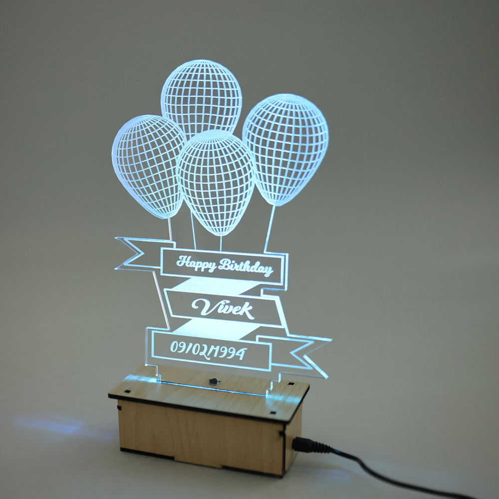 Balloon 3D Illusion Lamp | Winni