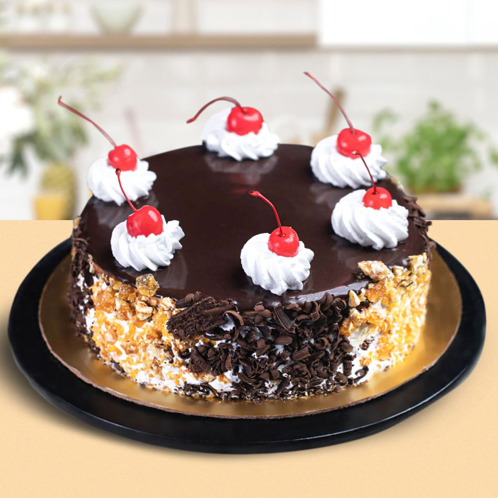 Duo Touch Blackforest Cake | Winni