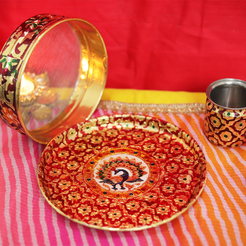 Love Bond Karwa Thali Set | Winni
