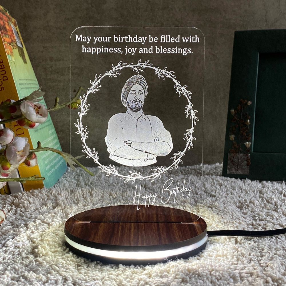 Charming LED Engraved Lamp Gift | Winni