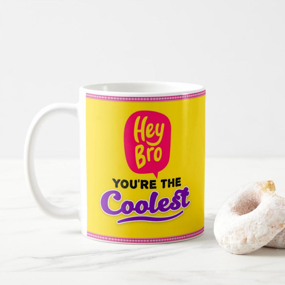 Hey Bro Mug for Brother | Winni