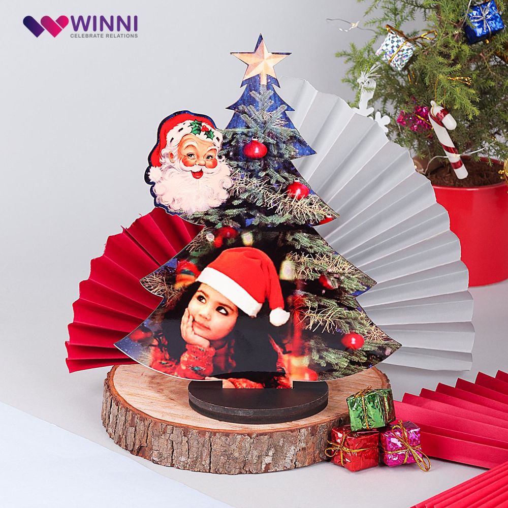 Personalised Christmas Santa Tree | Winni