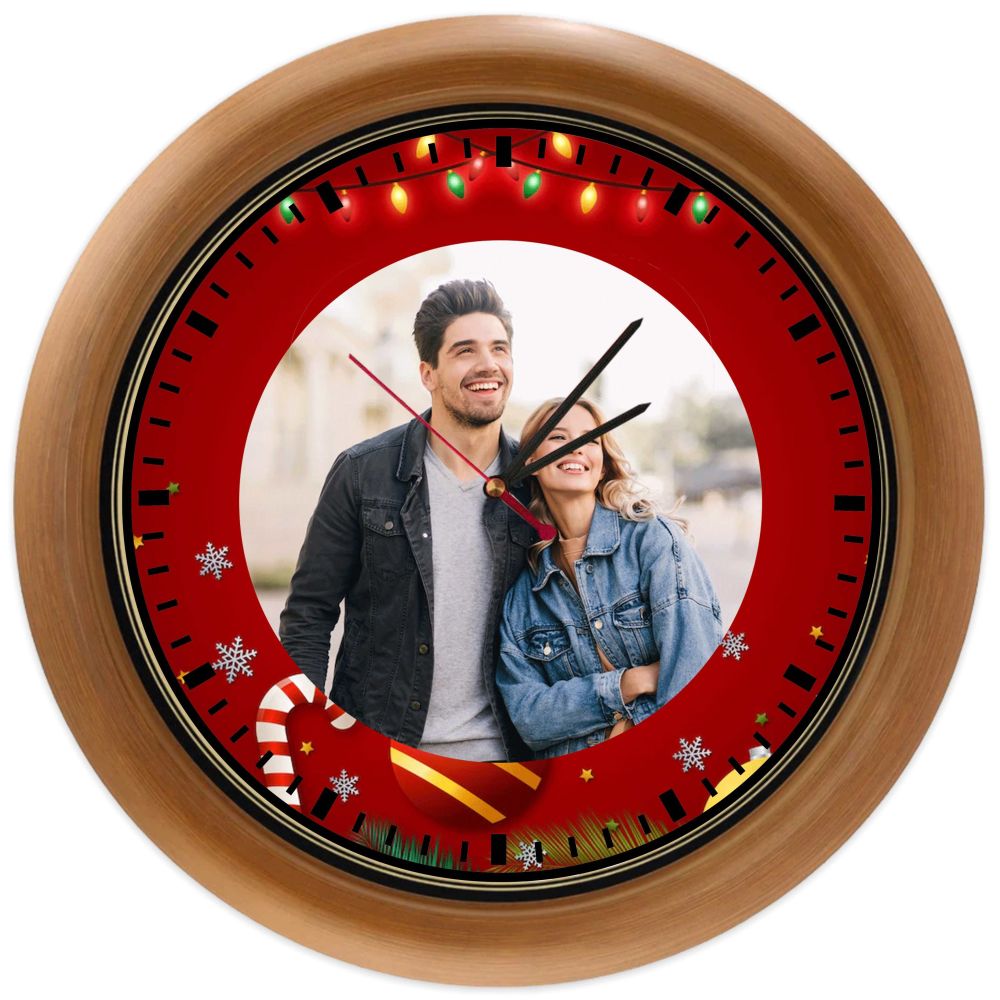 Together Forever Christmas Personalized Clock | Winni