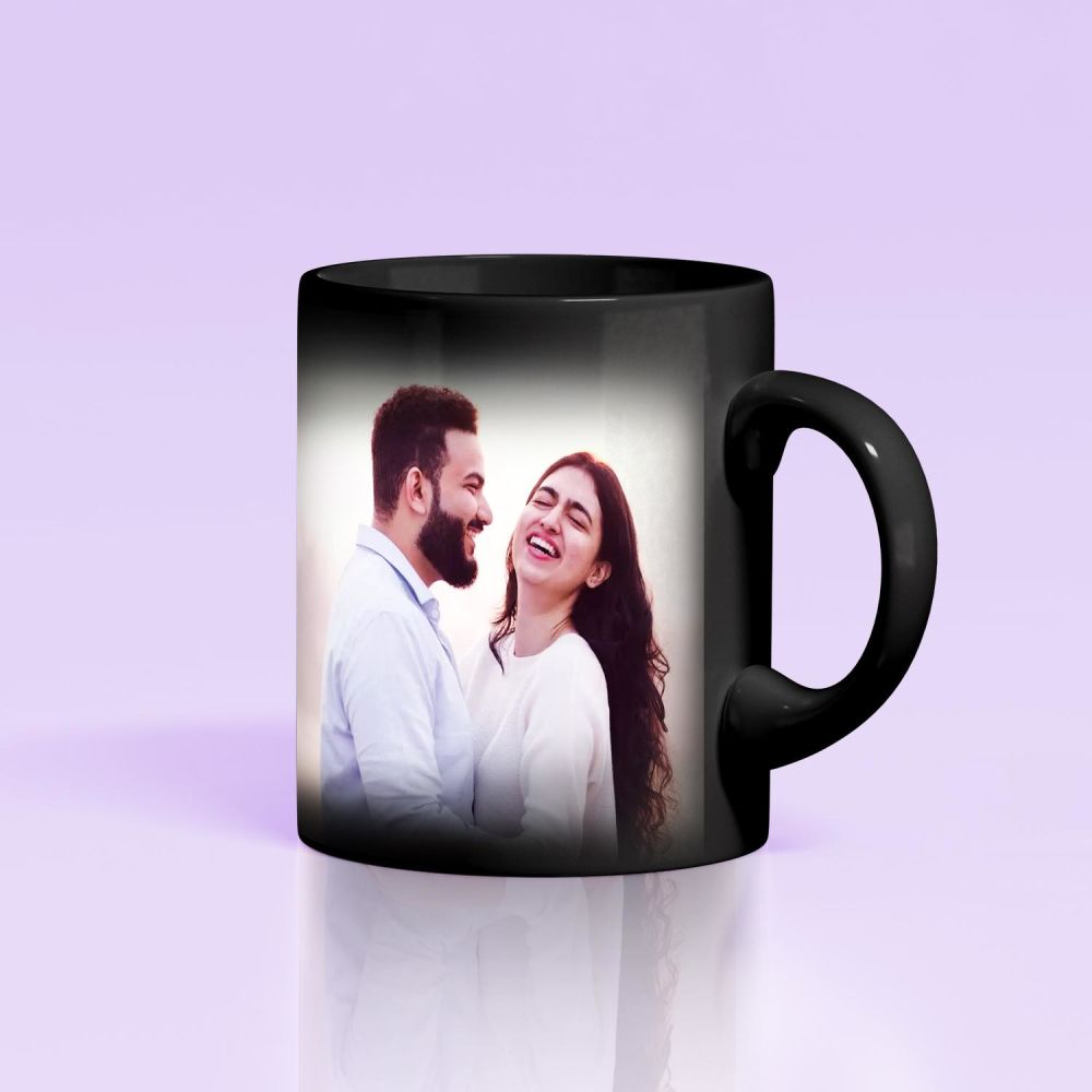 Relishing Couple Personalized Magic Mug | Winni