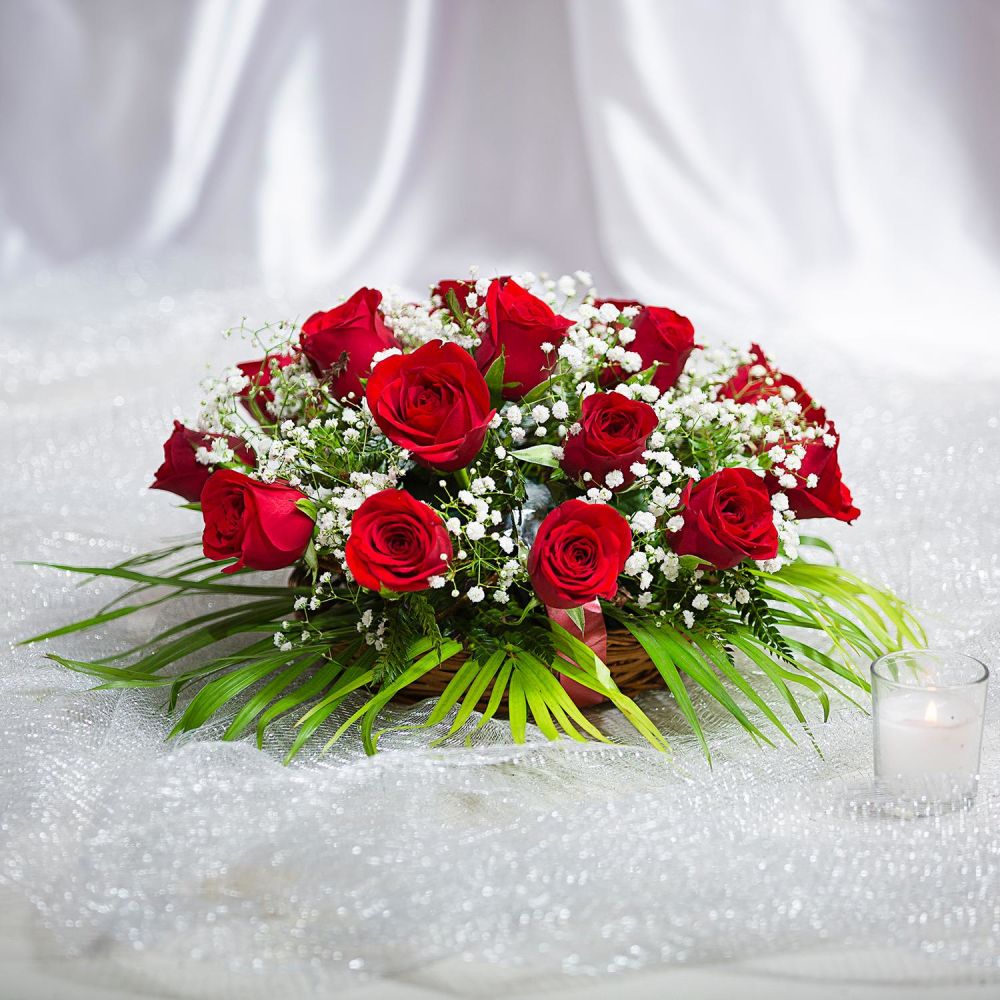 Love For Red Roses Arrangement | Winni