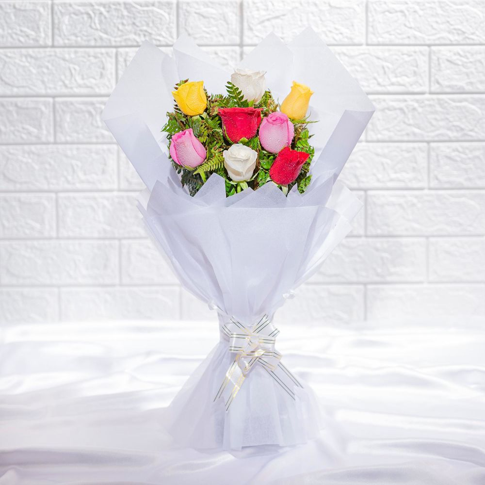 Elegant Mix Roses Bouquet | Winni