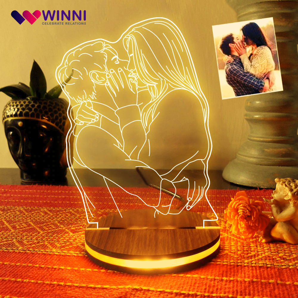 Epitome Of Immense Love LED Lamp | Winni