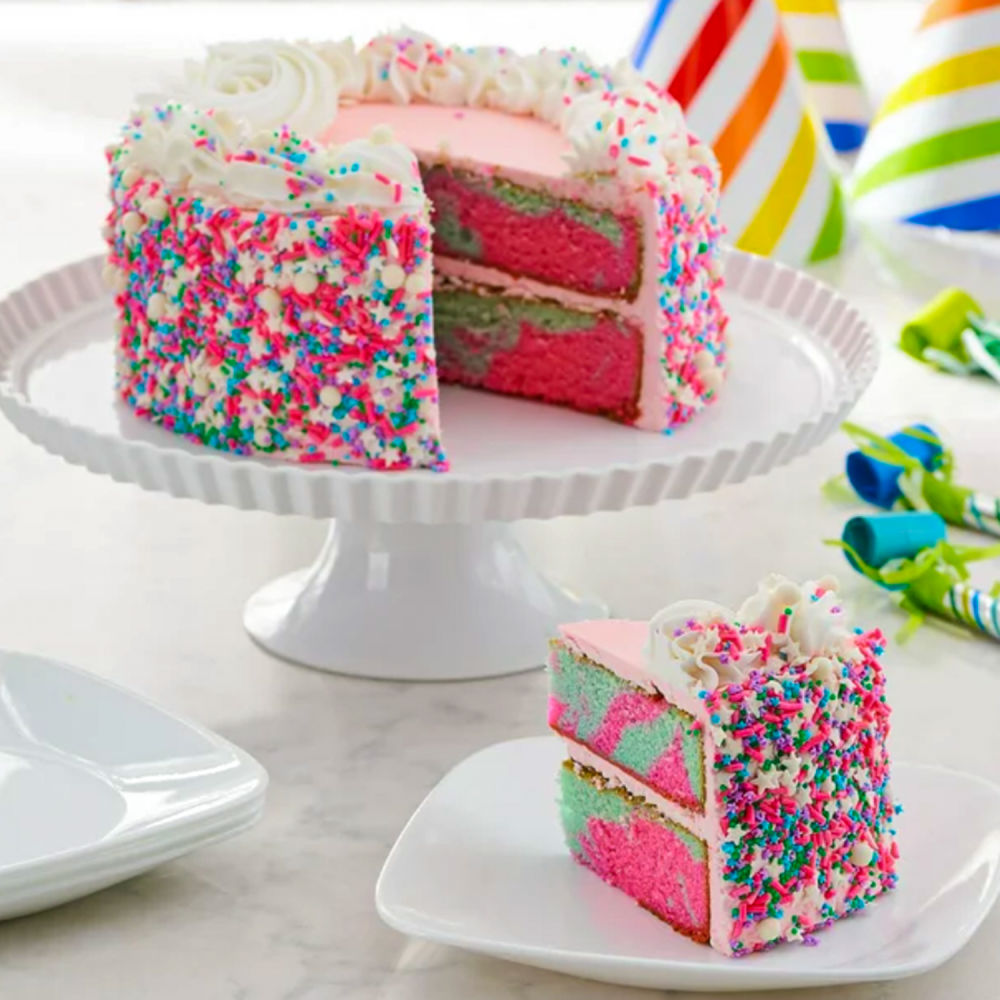 Freshness Guaranteed Color Blast Cake | Winni