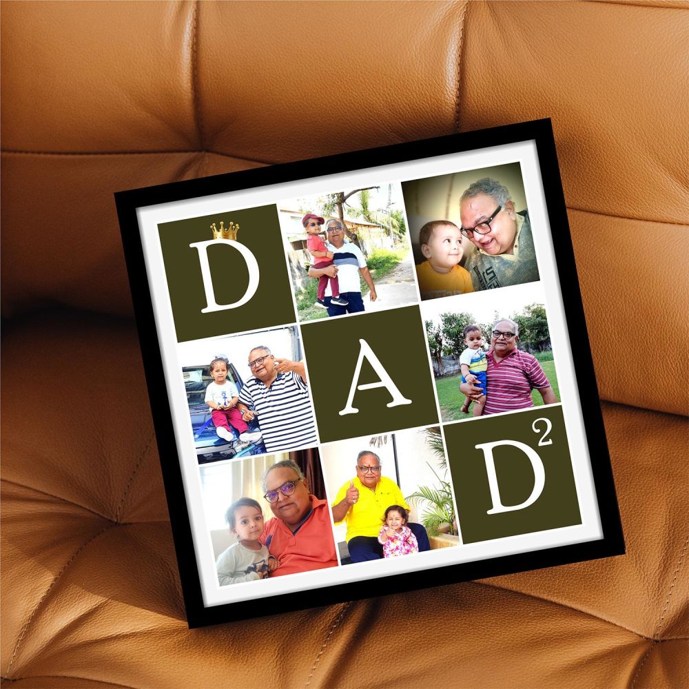 My Grandpa Is The Best Personalized Collage Frame | Winni