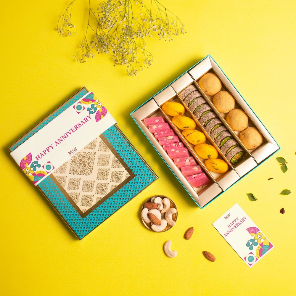 Anniversary Handcrafted Mithai Box | Winni