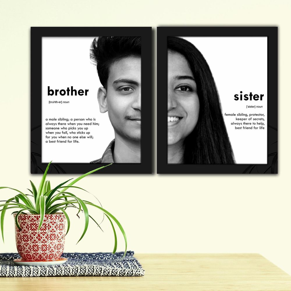 Meaningful Brother and Sister Photo Frame | Winni