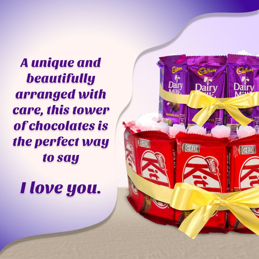 Personalized Chocolate Celebration Trio Combo | Winni