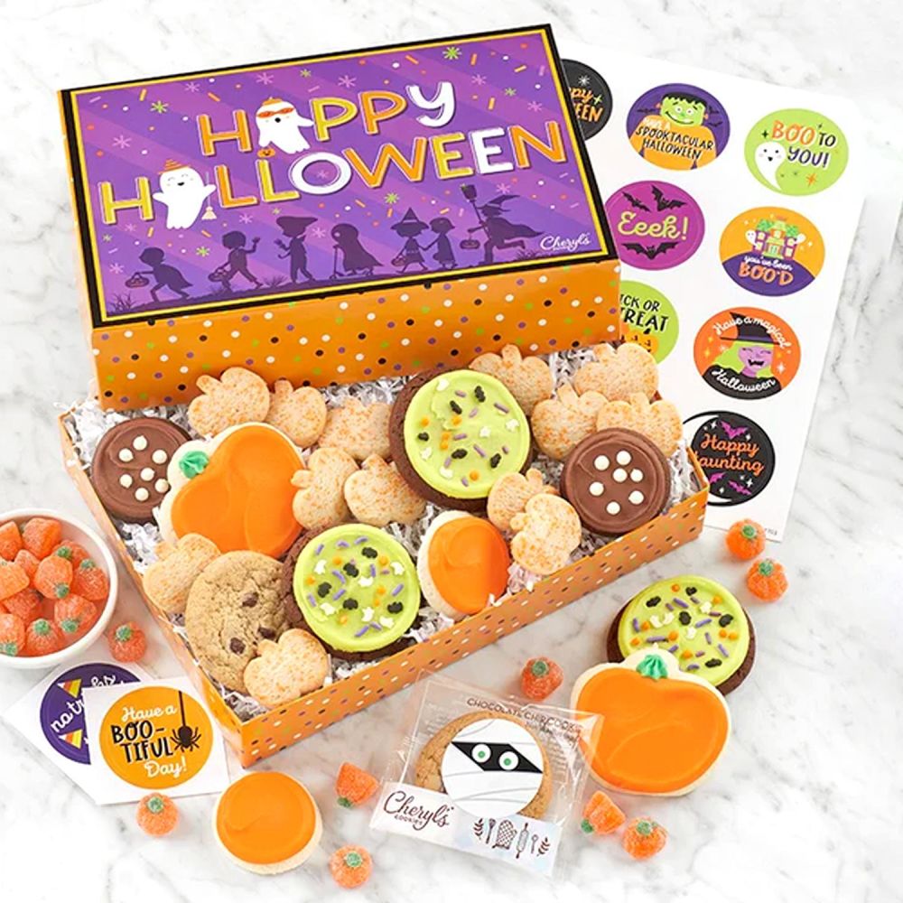 Assorted Box of Cookies and Jelly Pumpkins | Winni