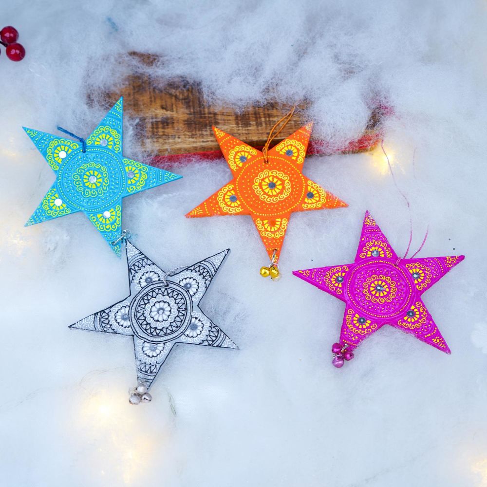 Christmas Handmade Star Ornaments | Winni