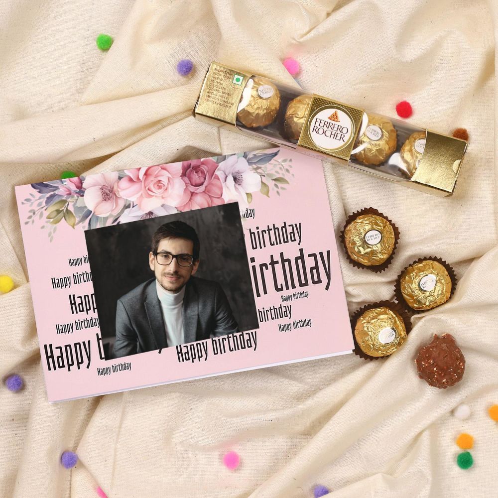 Personalized Birthday Greeting with Ferrero Rochers | Winni