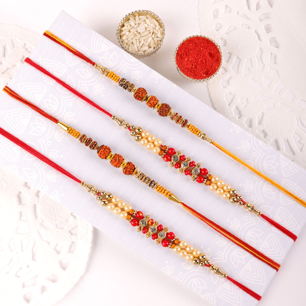 Traditional Rudraksha Rakhi | Winni