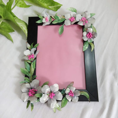 Flower Decor Photo Frame