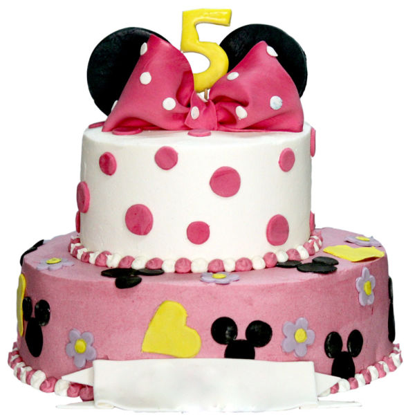 Minnie Mouse 2 tier Cake | Winni