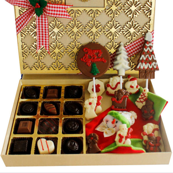 Christmas and New Year Chocolates Designer Treat | Winni
