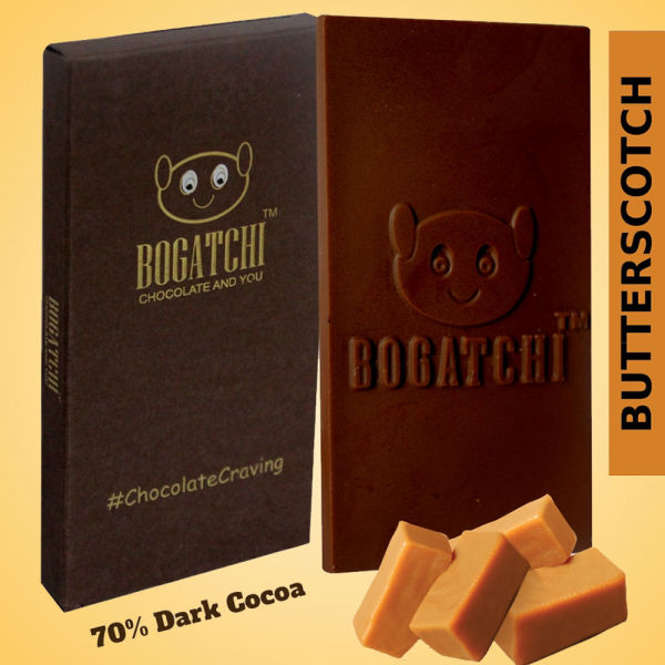 Dark Cocoa Butter Scotch Chocolate | Winni