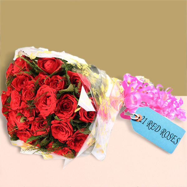 True Love Red Roses Bunch | Winni