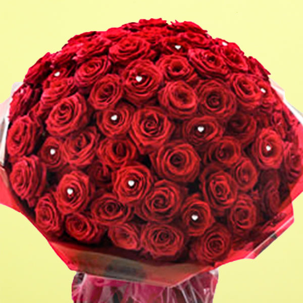 For Someone Special Red Roses in Red Packing | Winni