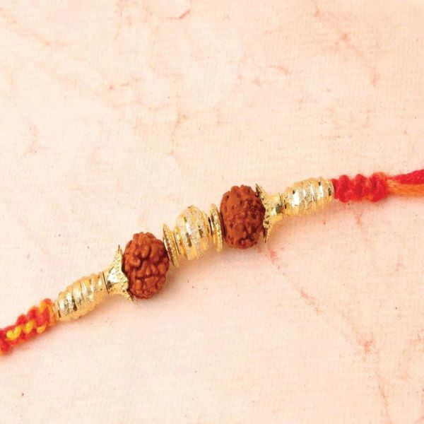 Colorful Rudraksh Rakhi | Winni