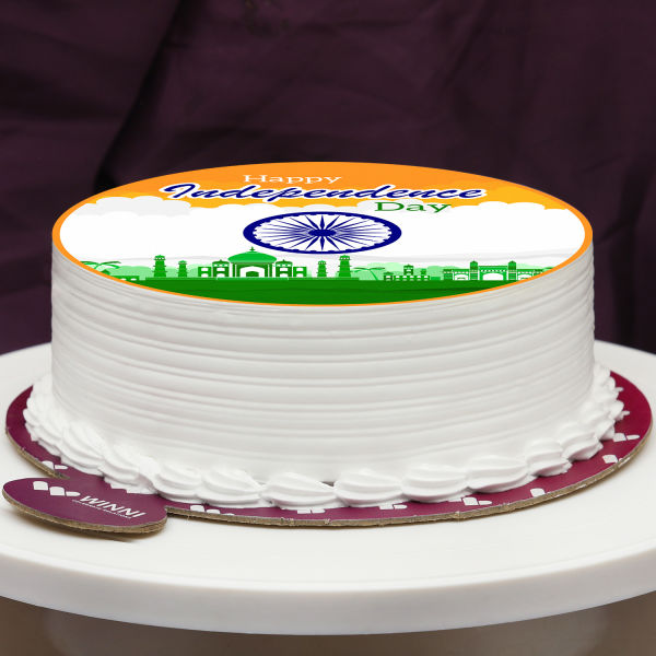 Photo cake for Independence | Winni