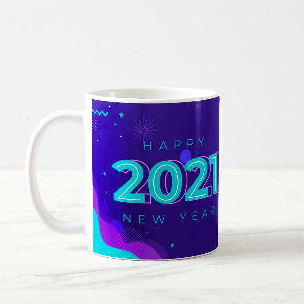 Personalised New Year Greetings Mug | Winni