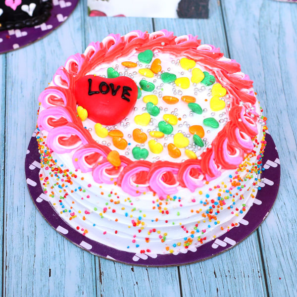 Drizzling Color Cake | Winni