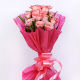 12 pink roses | Winni