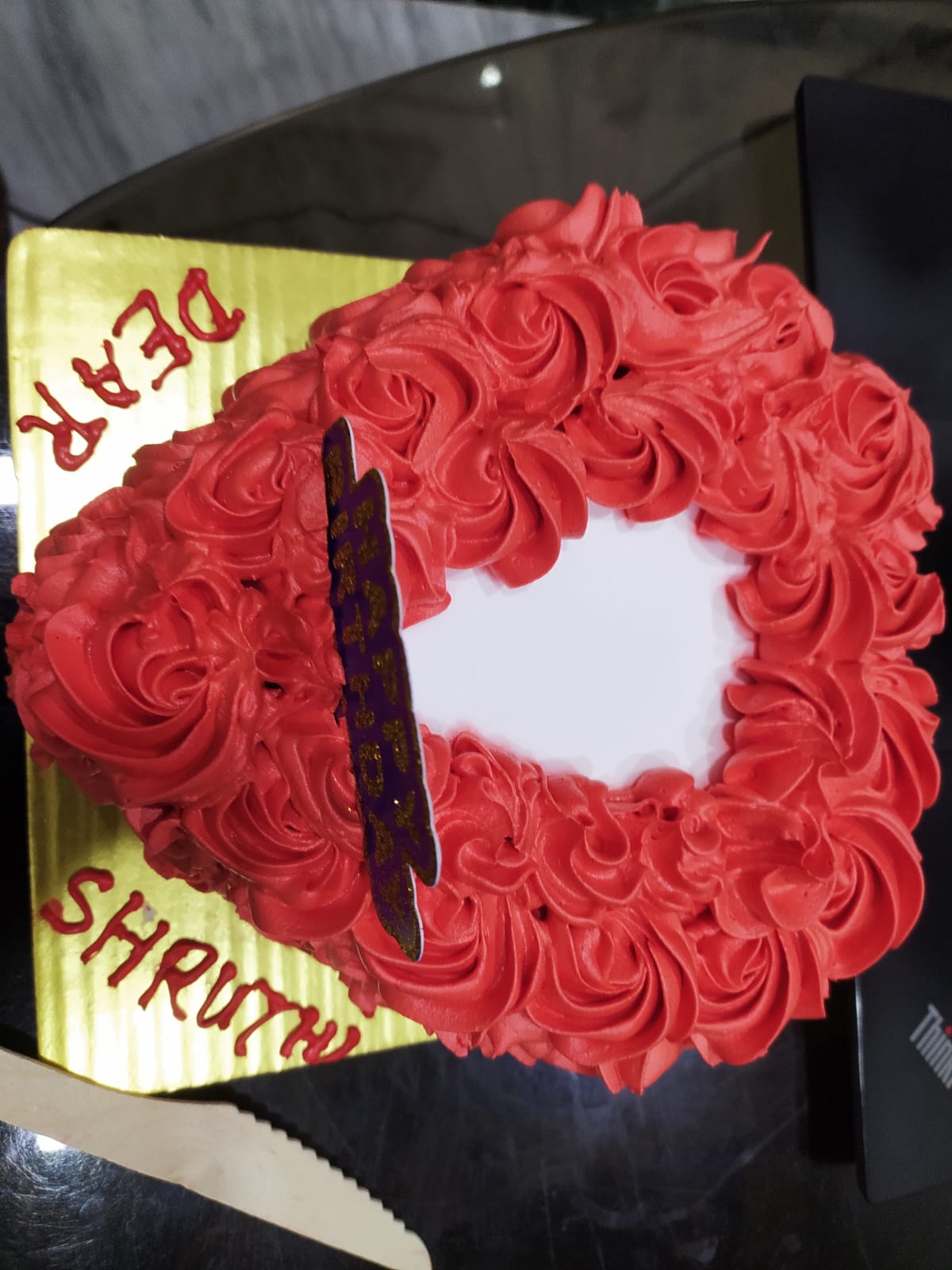 Heart Shaped Rose Cake | Winni