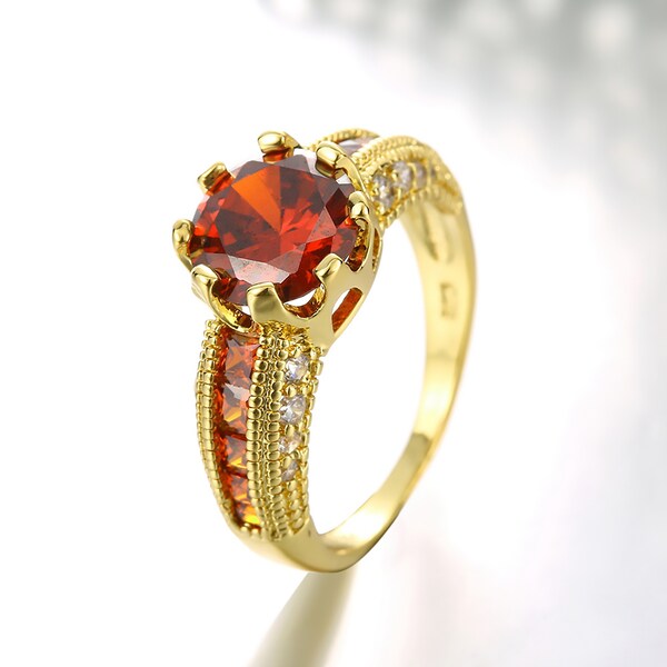 Imperial Red Crystal Ring | Winni
